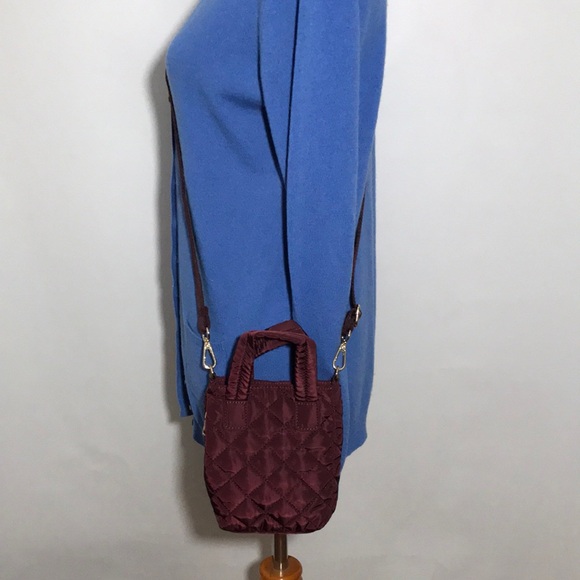INC International Concepts | Bags | Inc Quilted Dark Cherry Micro Mini ...